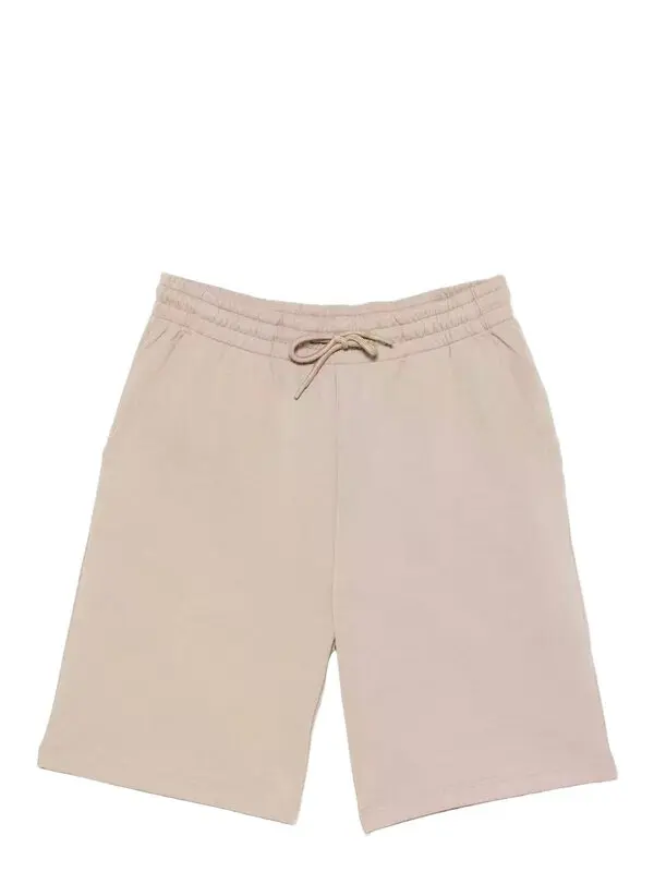 OUTHERE Logo Patch Drawstring Shorts - Neutrals