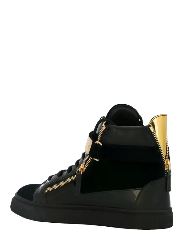 GIUSEPPE ZANOTTI Coby" Mid-top Sneakers - Blue