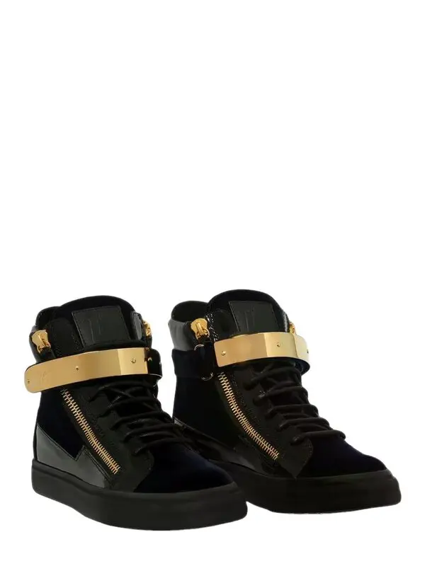 GIUSEPPE ZANOTTI Coby" Mid-top Sneakers - Blue