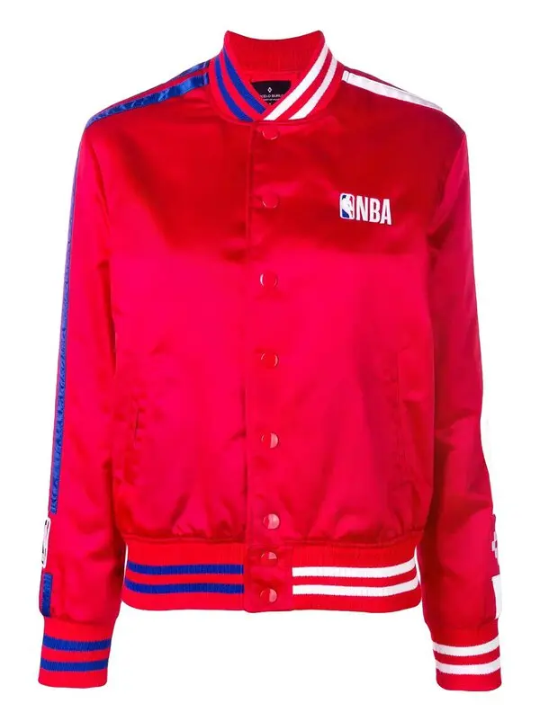 COUNTY OF MILAN Nba Bomber Jacket - Red
