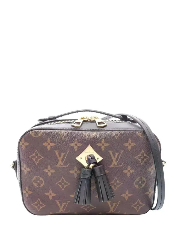 LOUIS VUITTON Monogram Saintonge Cross-body Bag - Brown