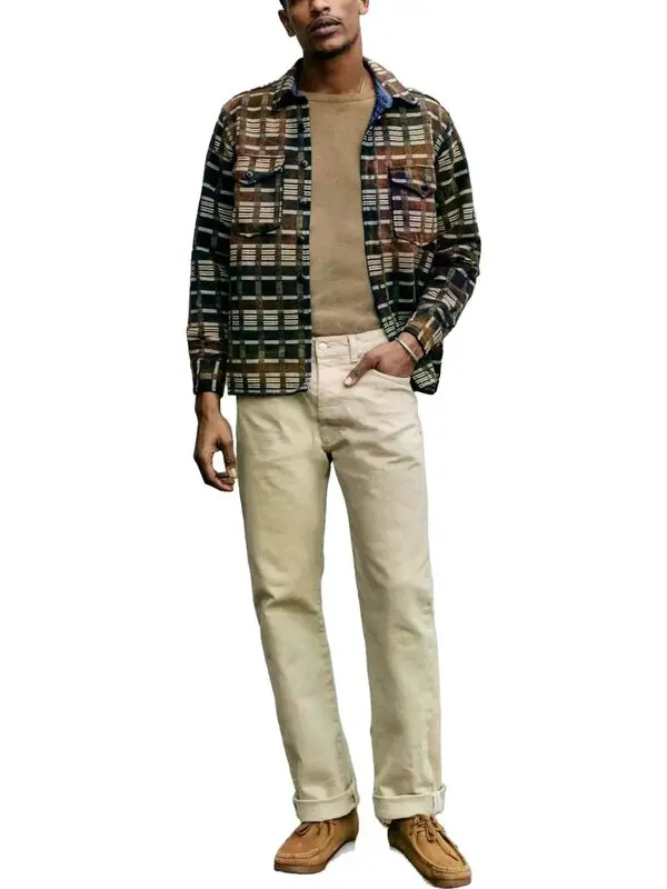 IMOGENE + WILLIE Lewis Desert Selvage Five-pockets Jeans - Neutrals
