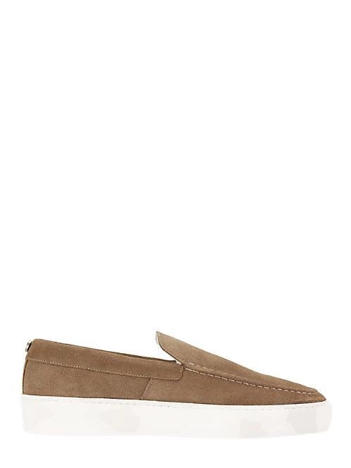 Steve Madden Leyton Suede Loafers - Beige