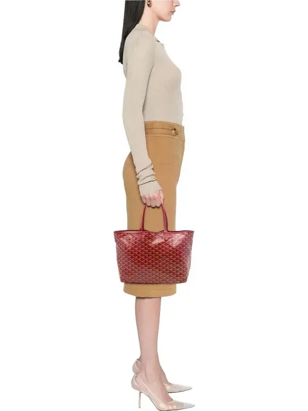 Goyard Saint Louis Pm Tote Bag - Red