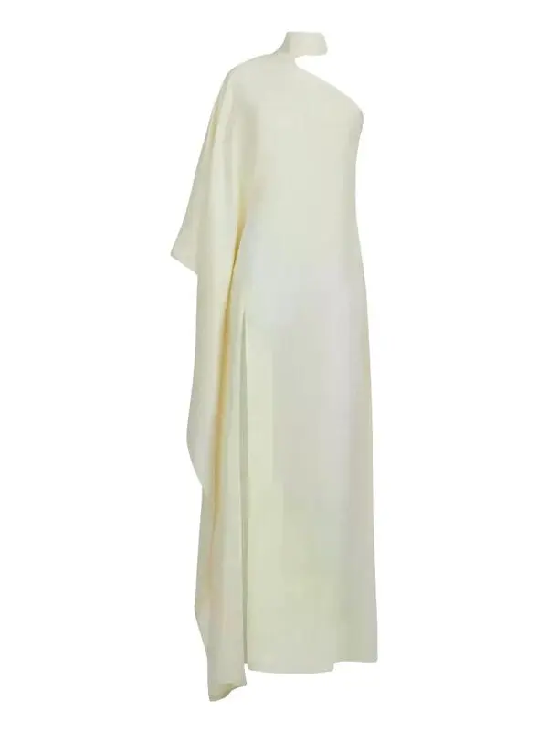 TALLER MARMO Paloma One-shoulder Maxi Dress - Neutrals