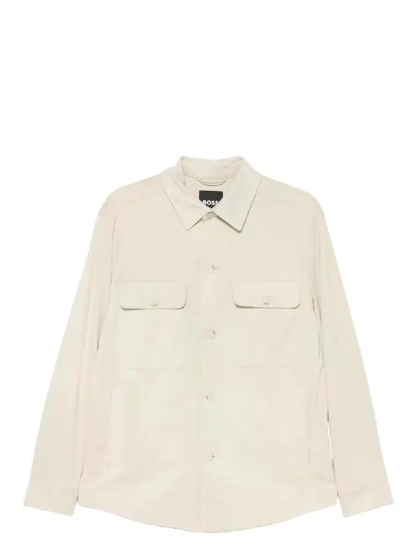 BOSS Sahariana Carper Jacket - Neutrals