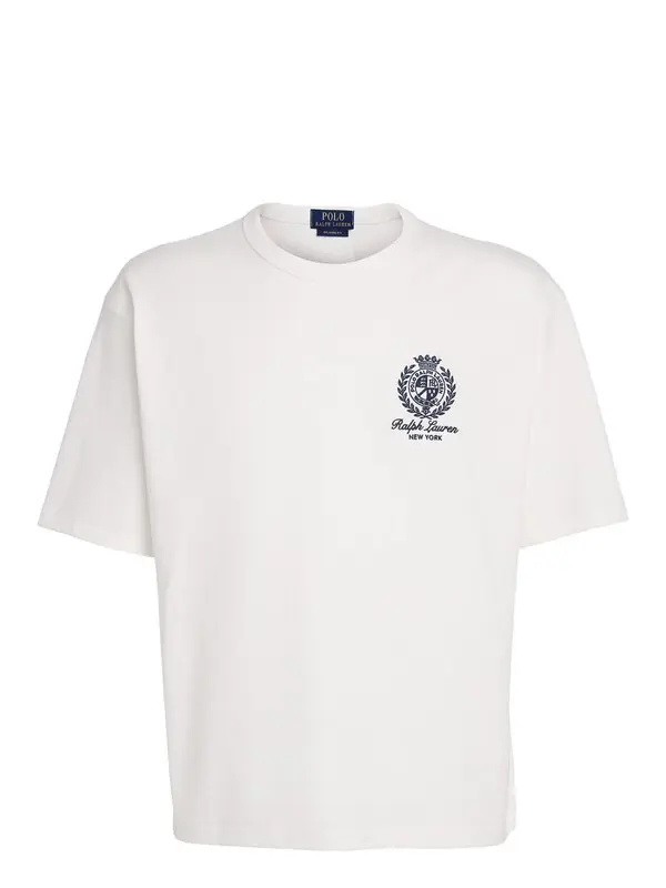 Polo Ralph Lauren Embroidered Crest T-shirt - White