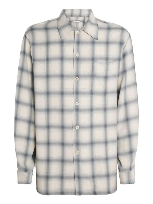 Our Legacy Every Check Shirt - Green