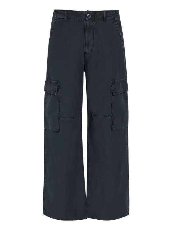 Citizens Of Humanity Esme Cotton Cargo Trousers - Navy