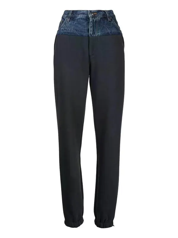 Amiri Two-tone Denim Trousers - Blue