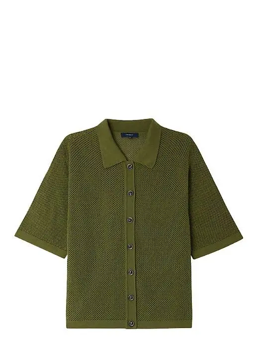 Soeur Merino Wool Knit Top - Absinthe