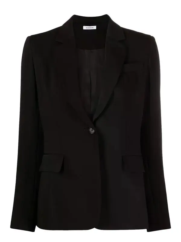 P.a.r.o.s.h Single-breasted Blazer - Black