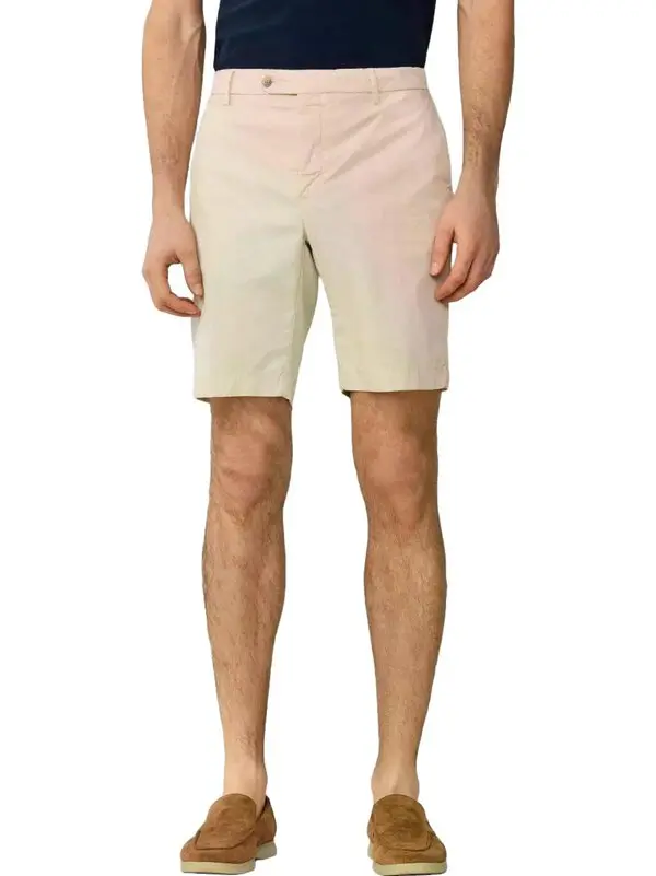 HACKETT LONDON Kensington Slim-fit Shorts - Neutrals