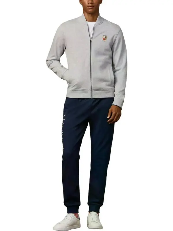 HACKETT  Heritage Lrc Sweater - Grey