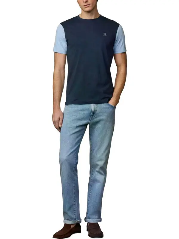 HACKETT  Logo-print T-shirt - Blue