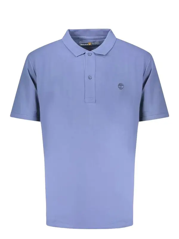 Timberland Logo-embroidered Polo Shirt - Blue