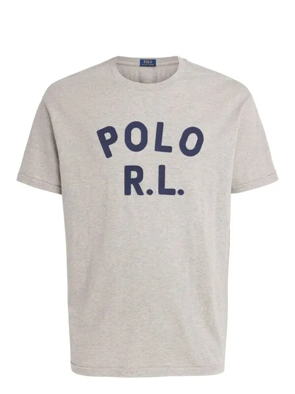 Polo Ralph Lauren Cotton Logo T-shirt - Grey