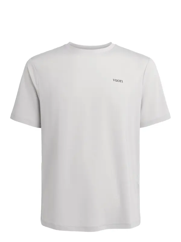 Vuori Viewpoint Performance 2.0 T-shirt - Grey