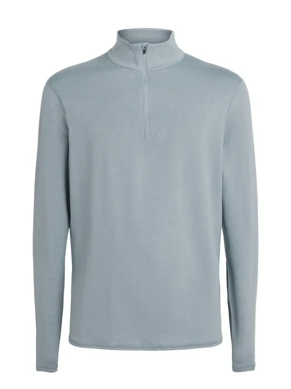 Vuori Ponto Quarter-zip Sweatshirt - Blue