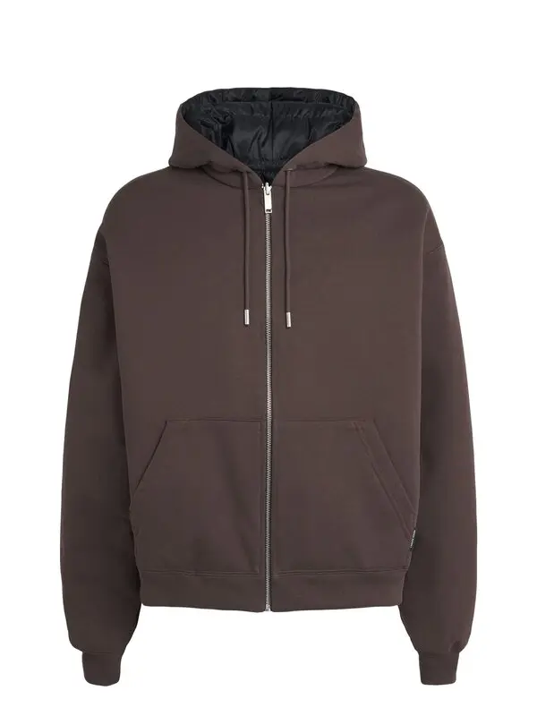 Canada Goose Organic Cotton Reversible Fuse Down Hoodie - Brown