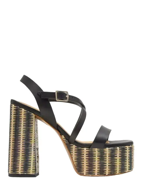 CastaÑer Felisa Platform Sandals - Black