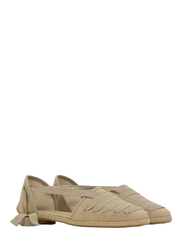 CastaÑer Glen Tie-fastening Espadrilles - Neutrals