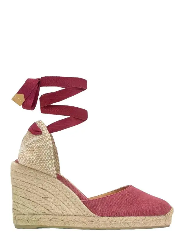 CastaÑer Carina Wedge Espadrilles - Red