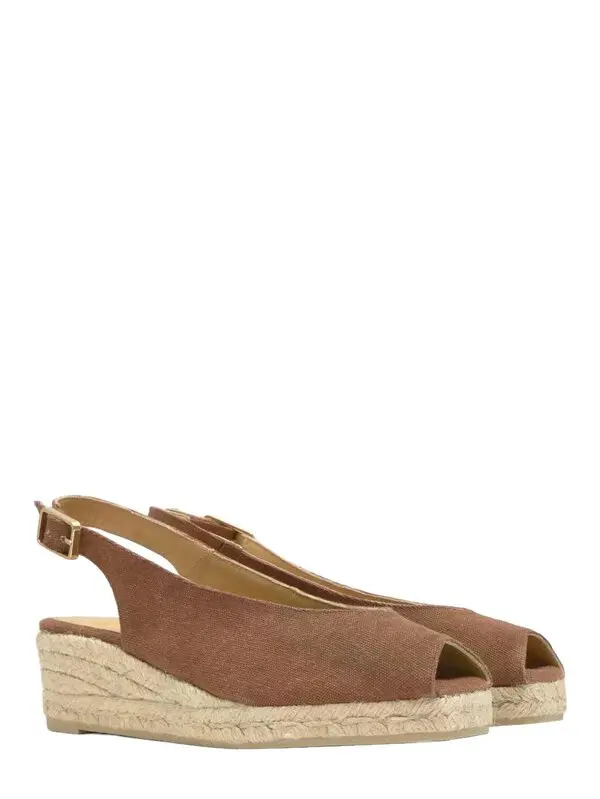 CastaÑer Dosalia Wedge Espadrille - Brown
