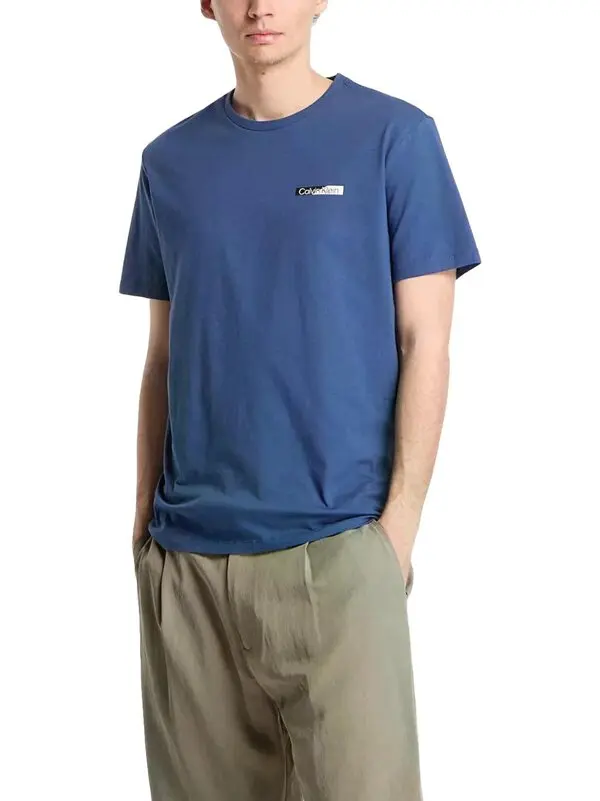 Calvin Klein Logo-print T-shirt - Blue