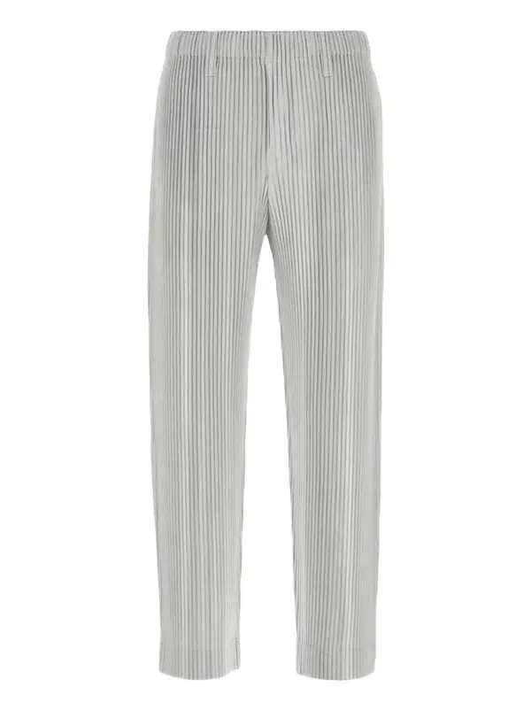 Issey Miyake Pleated Trousers - Grey