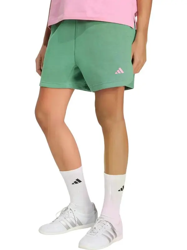 Adidas Logo-embroidered Shorts - Green