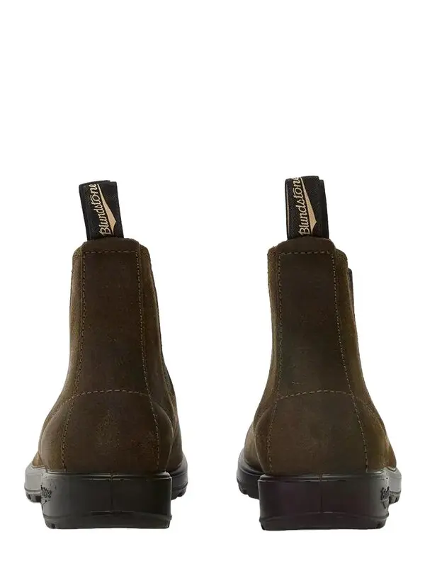 Blundstone Suede Chelsea Boots - Brown