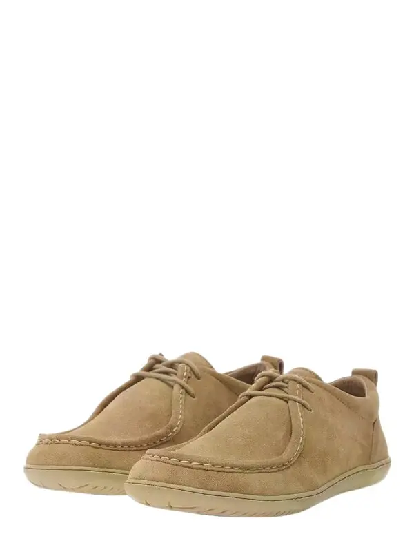 GROUNDIES Suede Moccasin Style Sneakers - Brown