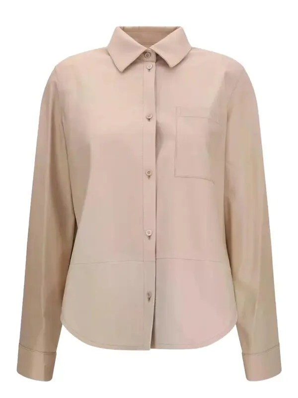 Loewe Suede Buttoned Shirt - Pink