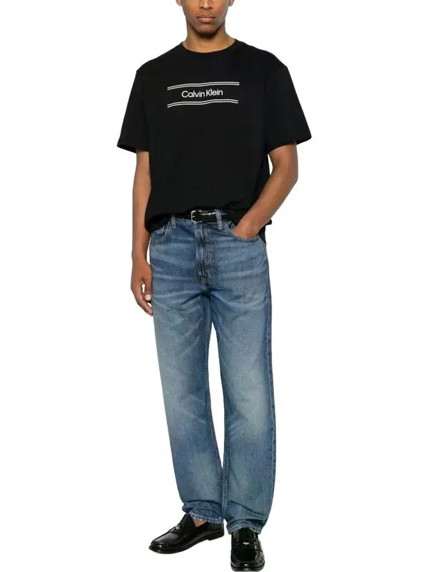 Calvin Klein Logo-print T-shirt - Black