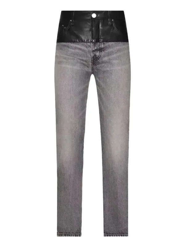 Amiri Hybrid Straight Jeans - Grey