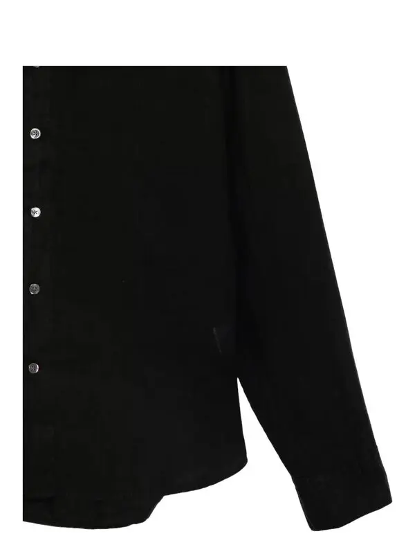JAMES PERSE Lightweight Linen Shirt - Black