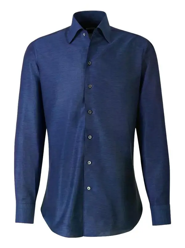 FRAY Cannes Long-sleeves Shirt - Blue