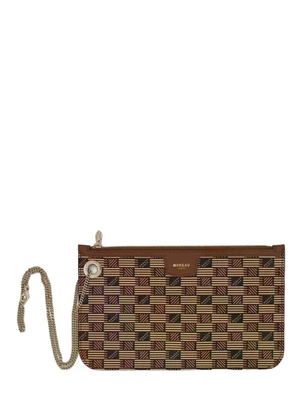 Moreau Saint Marina Monogram Pouch - Neutrals