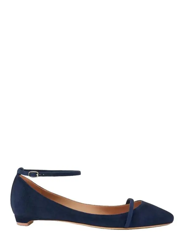 MALONE SOULIERS Mary Ballet Flats - Blue