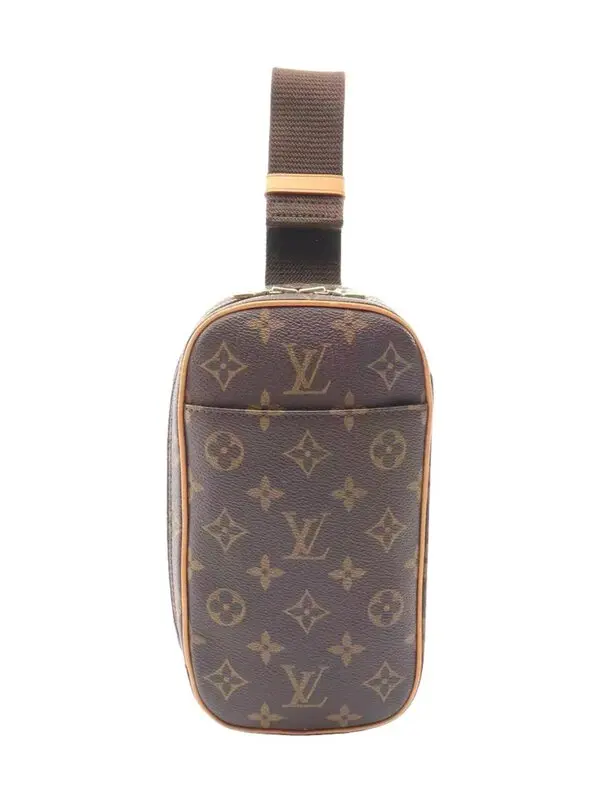 LOUIS VUITTON 2002 Pochette Gange Cross Body Bag - Brown