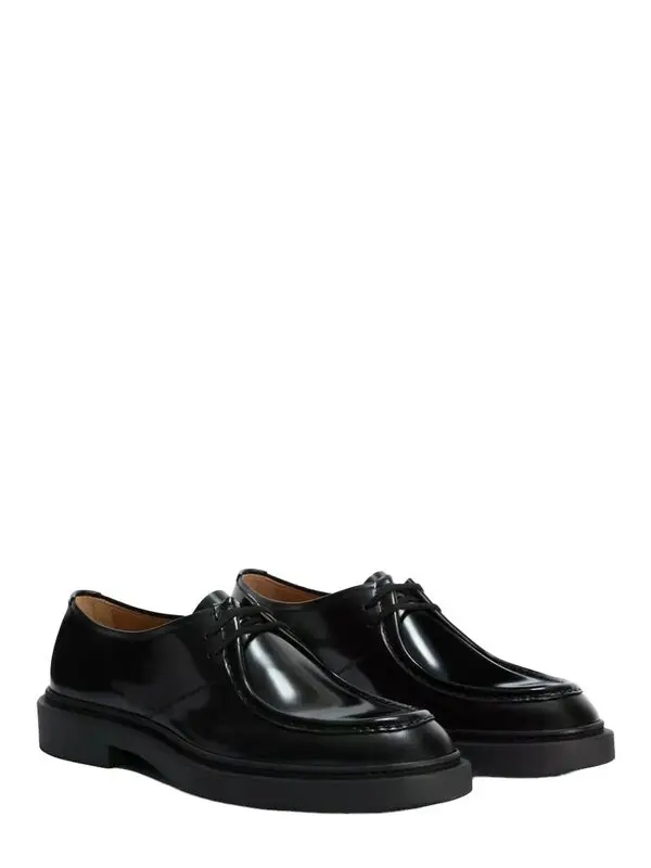 JIL SANDER Round-toe Lace-up Shoes - Black