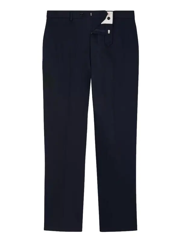 FURSAC Tailored Pressed Crease Trousers - Blue