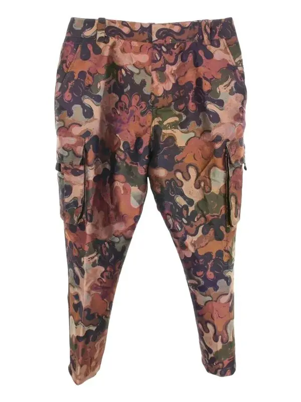 Dior X Peter Doig Camouflage Cargo Pants - Brown