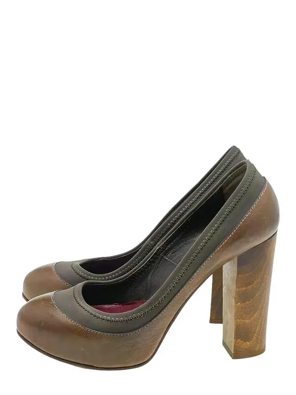Chloé Beckie Platform Pumps - Brown