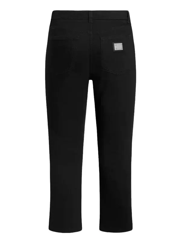 Dolce & Gabbana 5-pocket Denim Trousers - Black