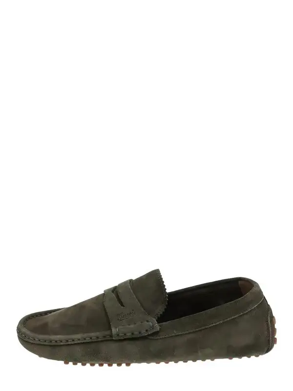 Gucci Penny Strap Loafers - Green