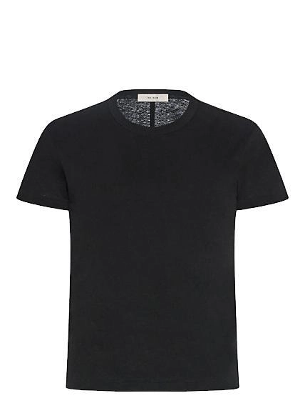 THE ROW Regular-fit Cotton, Cashmere And Silk T-shirt - Black