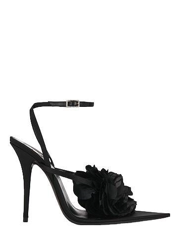 Saint Laurent Trianon Sandal - Nero