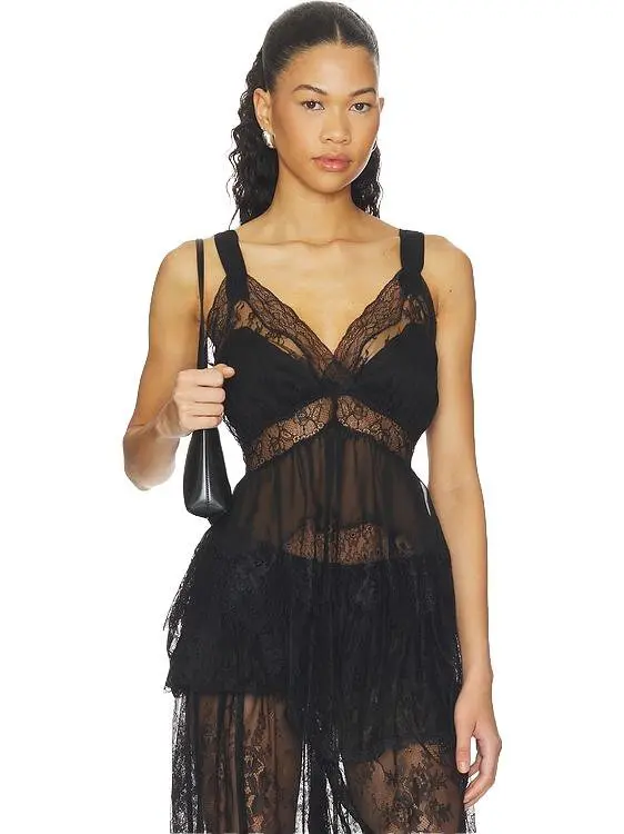 Ronny Kobo Melody Top In . Also - Black